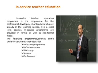 Introduction to Teacher Education/ Structure & Curriculum of Teacher ...