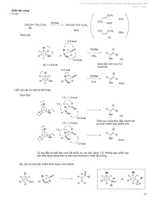 III. Cơ chế phản ứng và ảnh hưởng cấu dạng đến khả năng phản ứng.pdf
