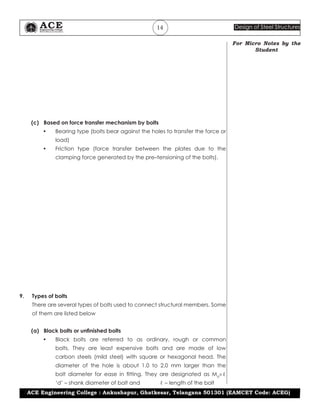 Iii design-of-steel-structures-unit-1 | PDF