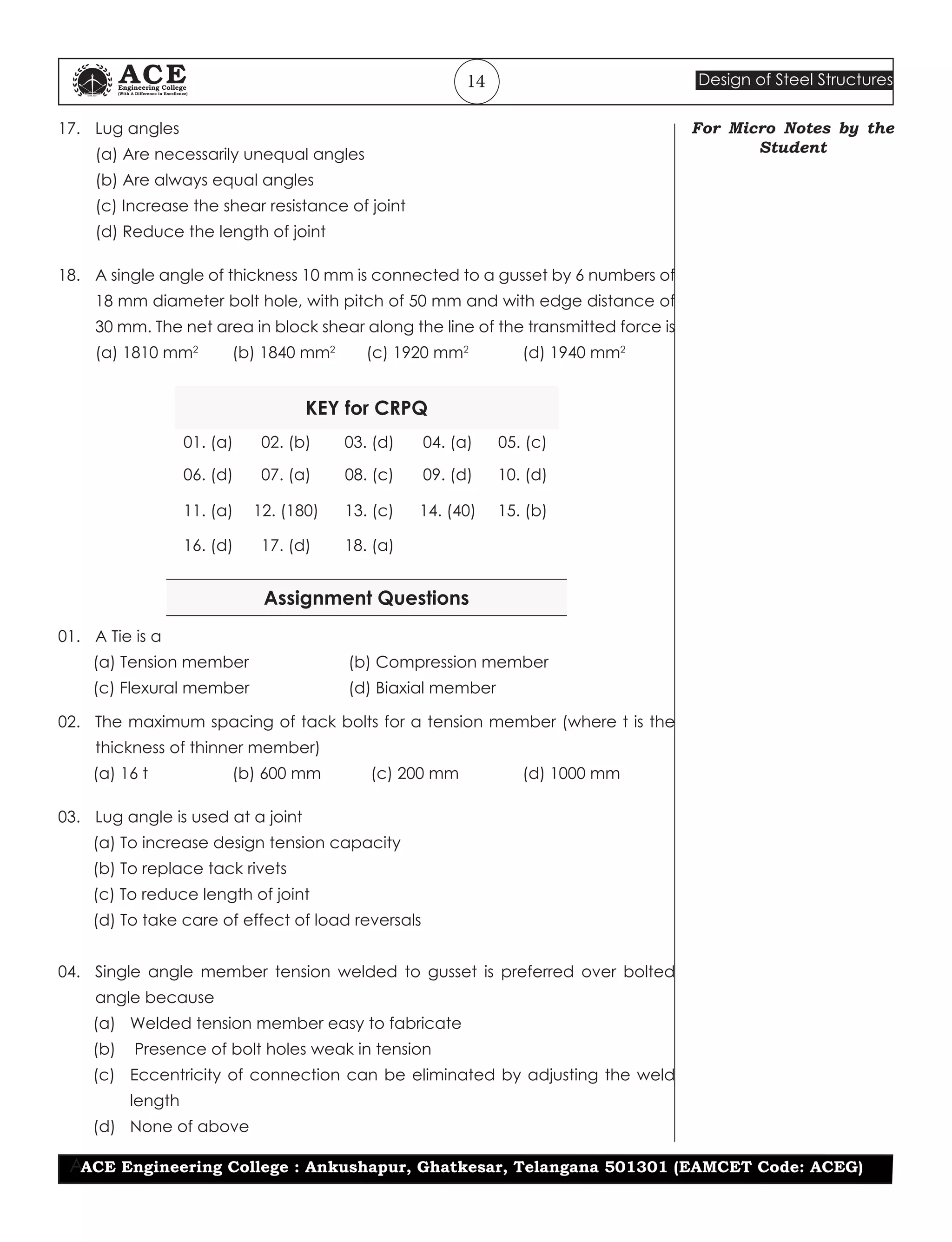 Iii design-of-steel-structures-unit-2 | PDF