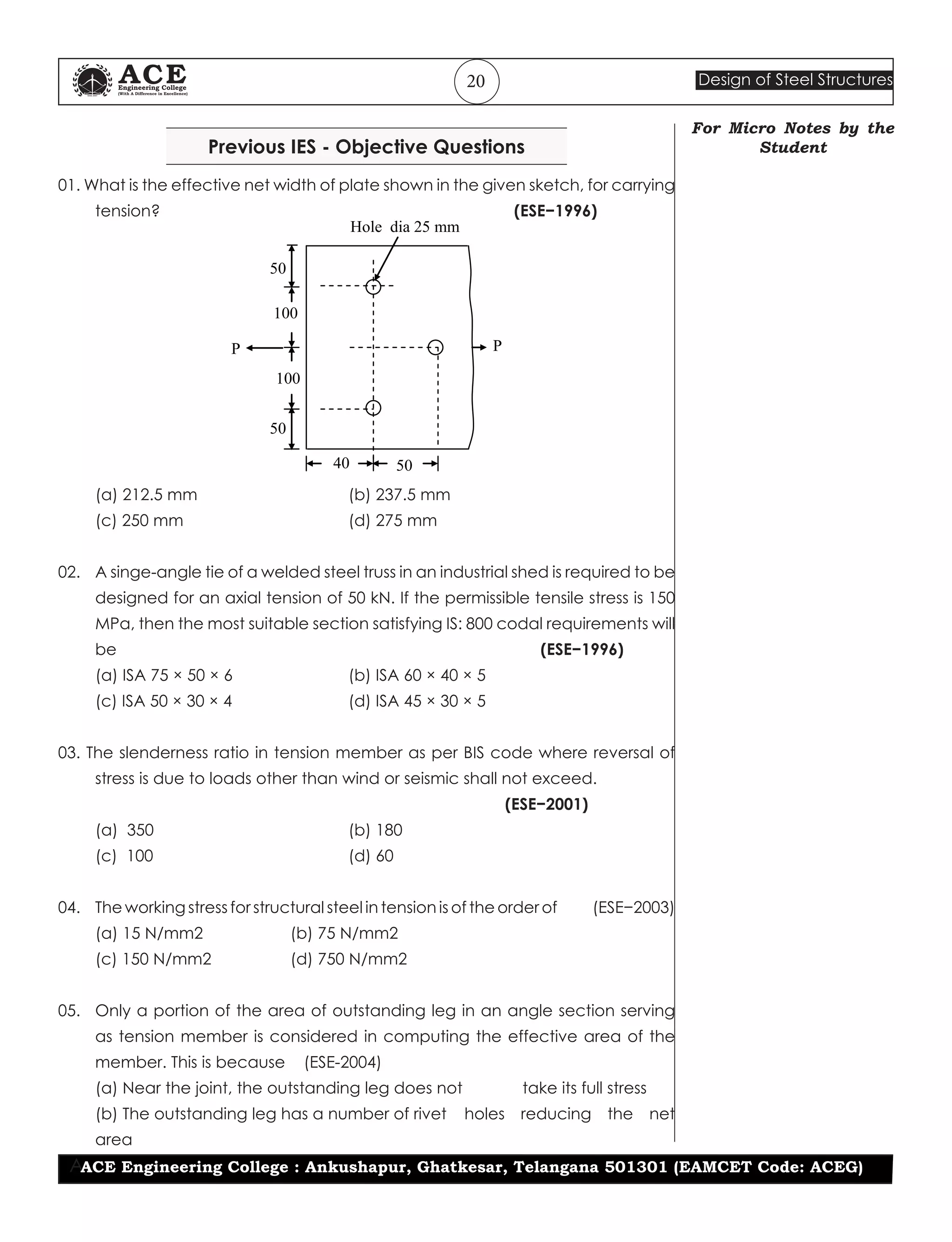 Iii design-of-steel-structures-unit-2 | PDF