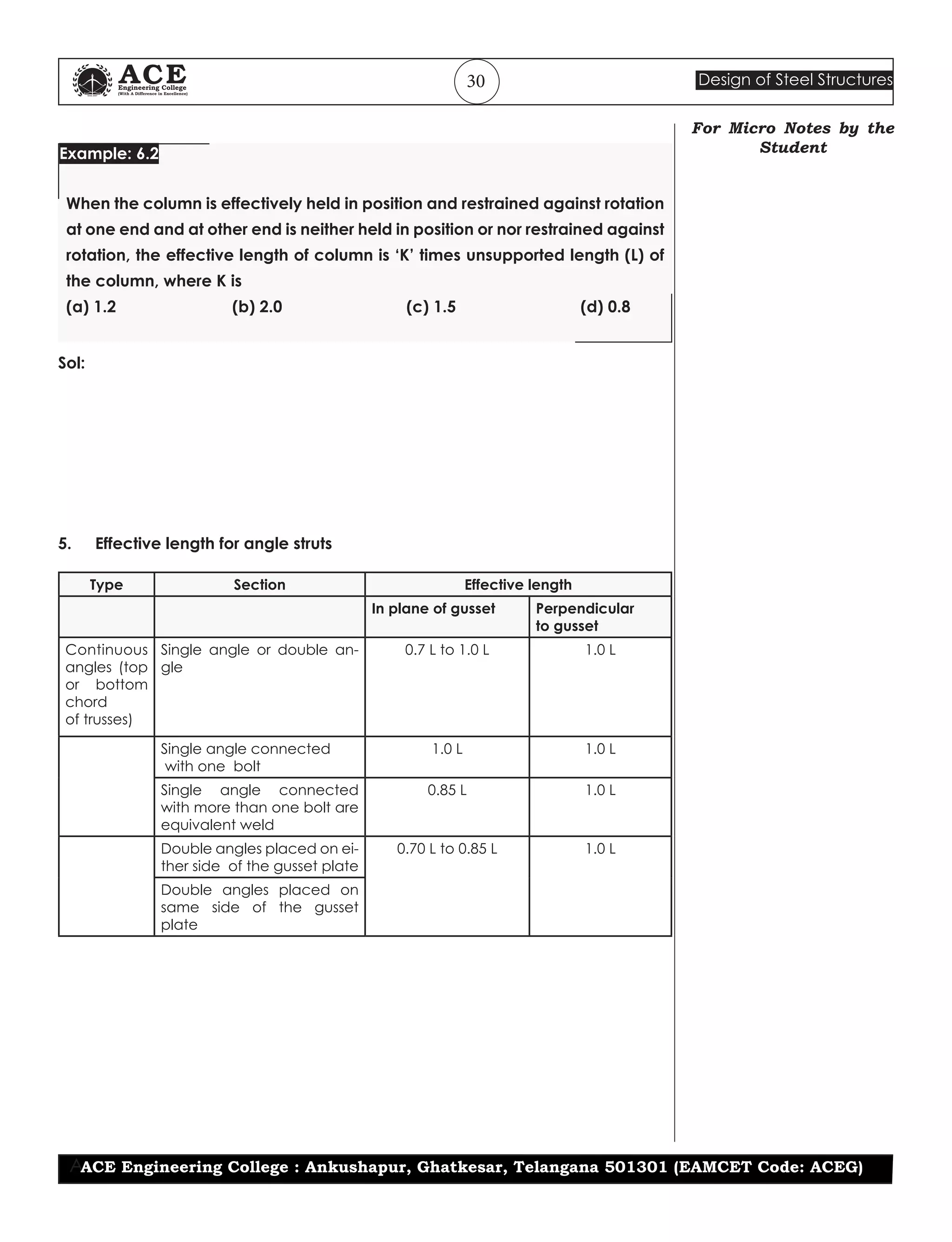 Iii design-of-steel-structures-unit-2 | PDF