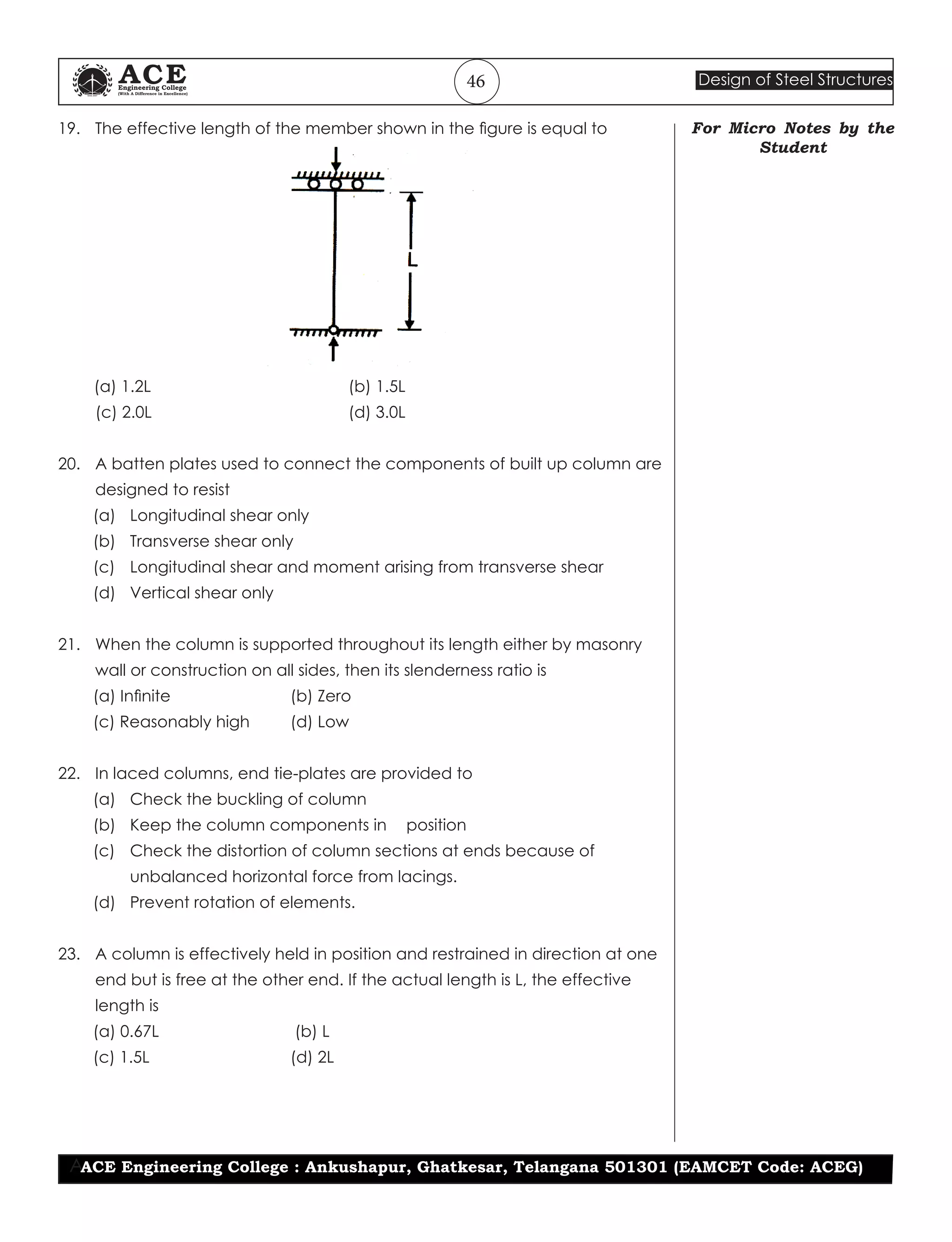 Iii design-of-steel-structures-unit-2 | PDF