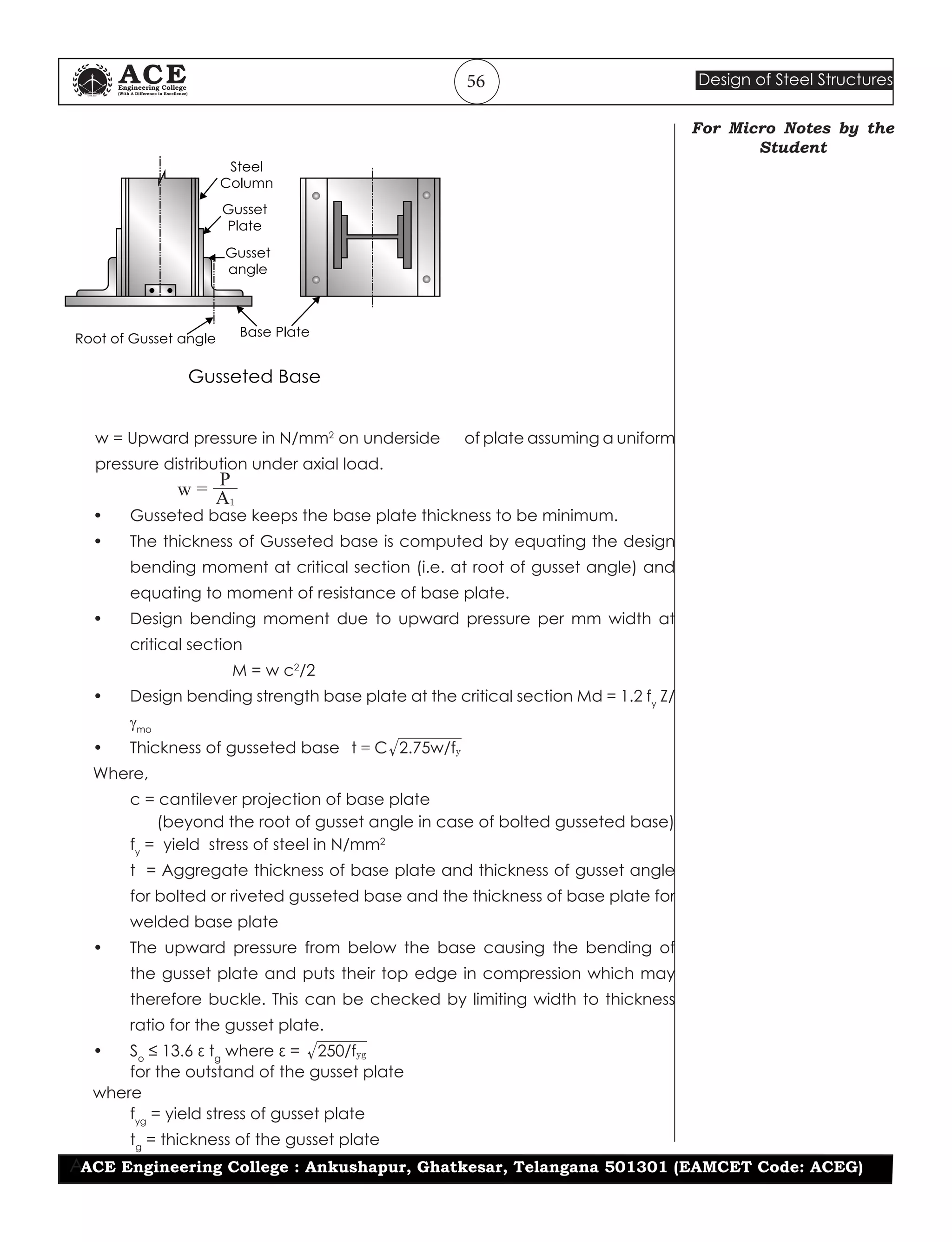 Iii design-of-steel-structures-unit-2 | PDF