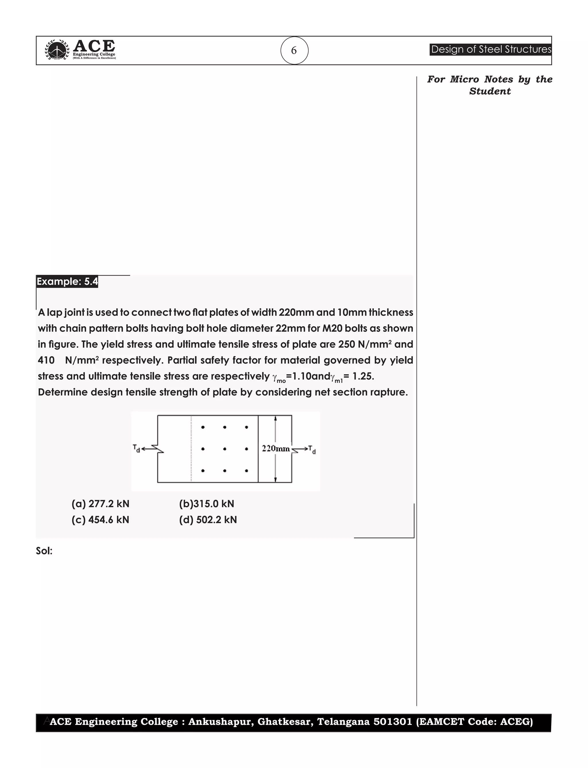 Iii design-of-steel-structures-unit-2 | PDF