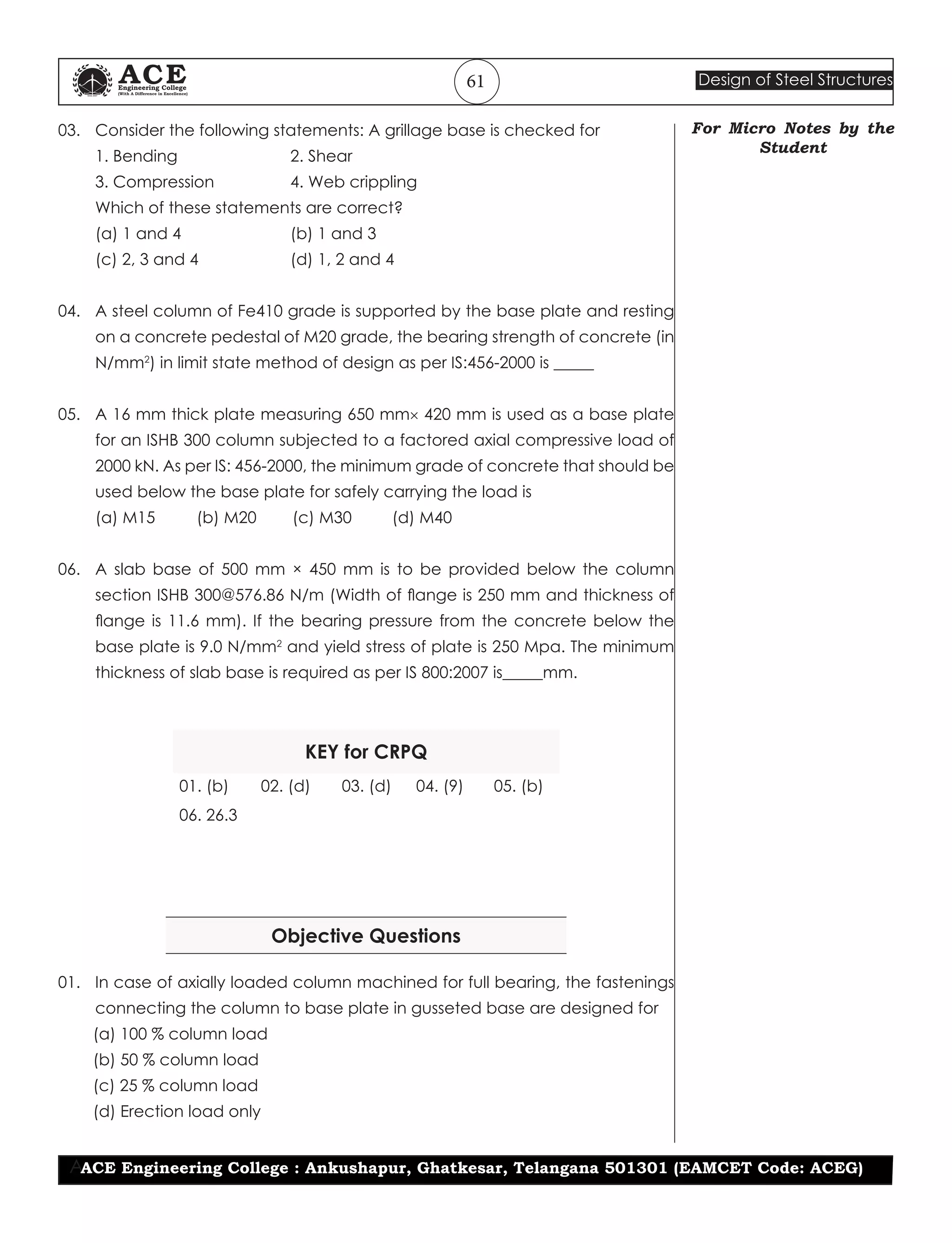Iii design-of-steel-structures-unit-2 | PDF