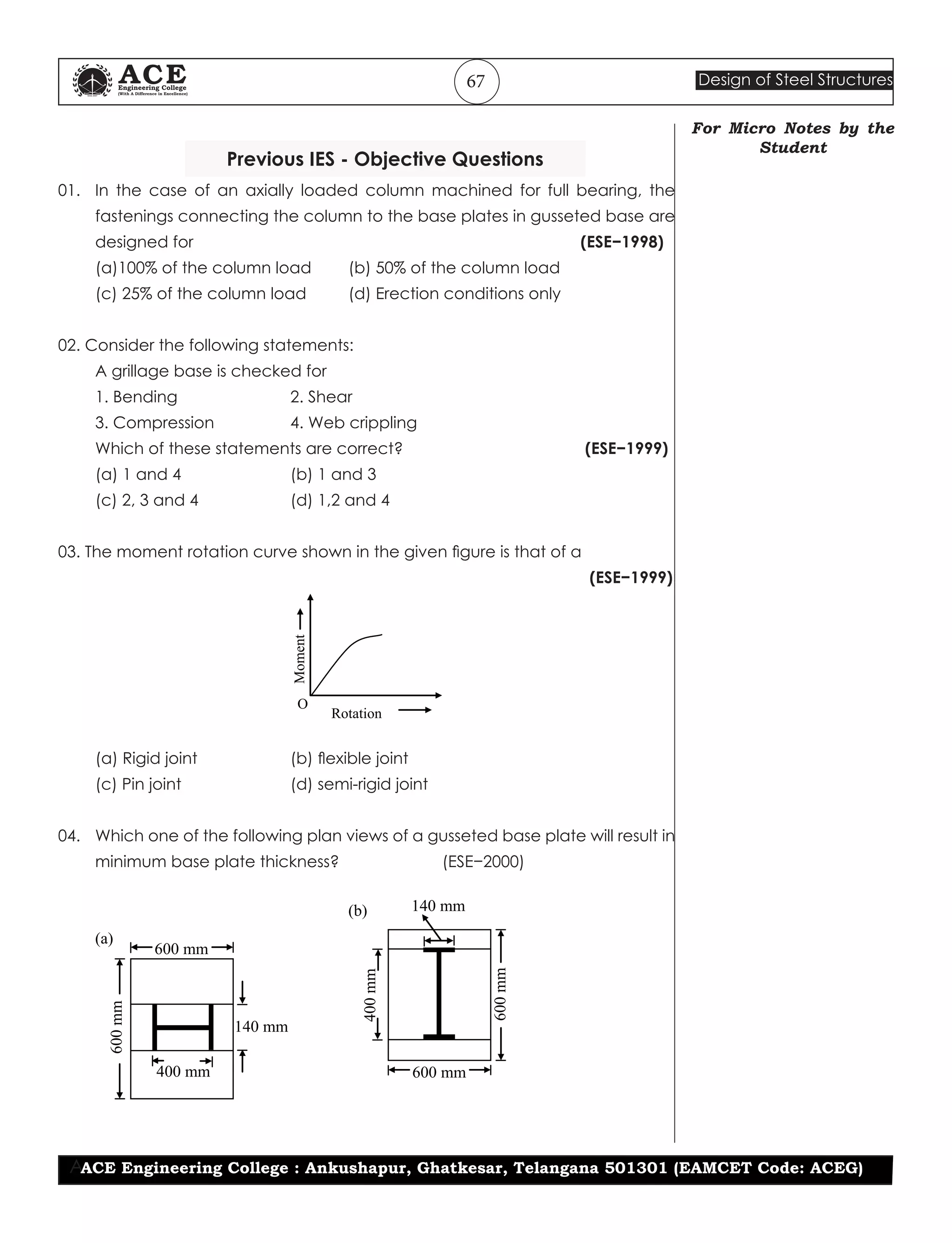 Iii design-of-steel-structures-unit-2 | PDF