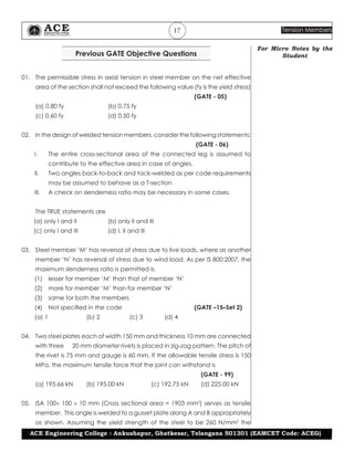 Iii design-of-steel-structures-unit-2 | PDF