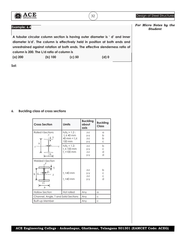 Iii design-of-steel-structures-unit-2 | PDF