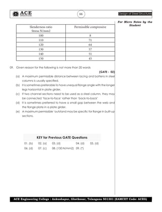 Iii design-of-steel-structures-unit-2 | PDF