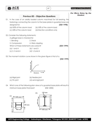 Iii design-of-steel-structures-unit-2 | PDF