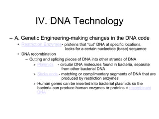 Iii. genetics sts biology | PPTX