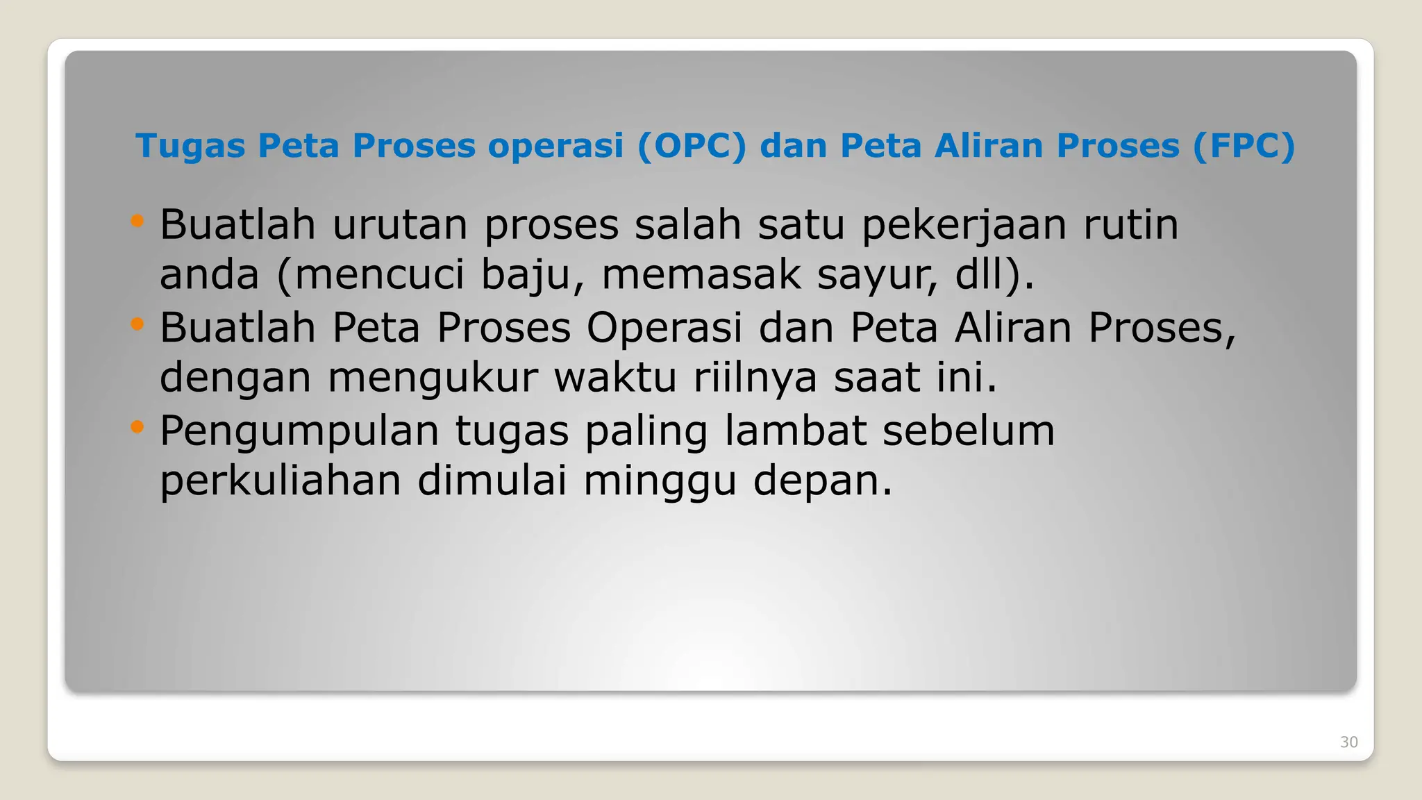 PETA-PETA KERJA DALAM TEKNIK TATA CARA KERJA | PPTX