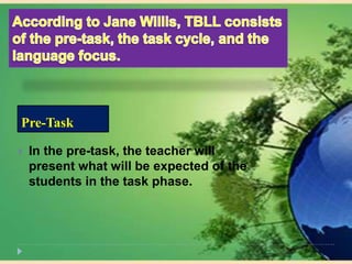 Task Base Language Learning | PPT