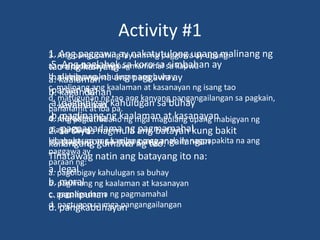 values III modyul #6:tao kumilos ka at gumawa | PPTX