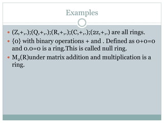 Modern Algebra | PPTX