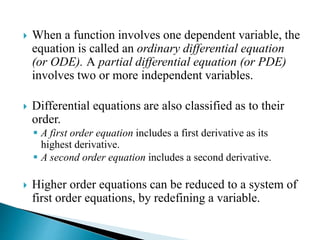 Differential equation and Laplace transform | PPTX
