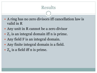 Modern algebra | PPTX