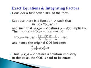 Differential equation and Laplace transform | PPT