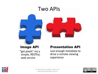 Introduction to IIIF | PDF