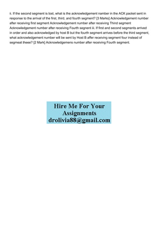 ii If the second segment is lost what is the acknowledgeme.pdf