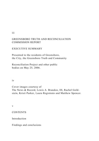 iiiGREENSBORO TRUTH AND RECONCILIATION COMMISSION REPO.docx