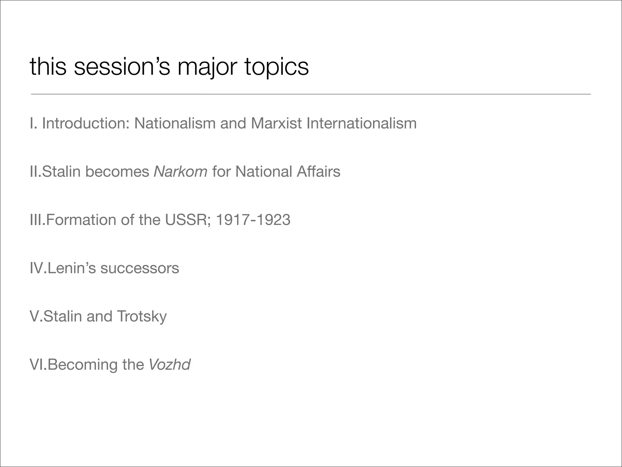 Iii Stalin's SSSR; Nationalities Question And Succession | PDF