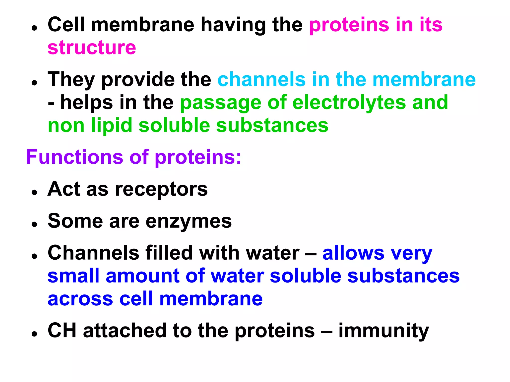 III Pharm.D - The Dynamic Cell - III Pharm.D - The Dynamic Cell ...