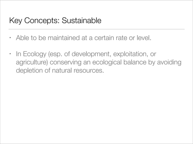 The Human-Environment Relationship: Key Concepts and Models | PDF