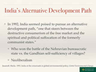 An Alternative Development Path: India and the “Cultural Tunnel ...