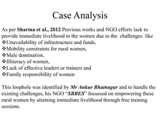 Role of NGOs in women empowerment: case studies from Uttarakhand, India ...