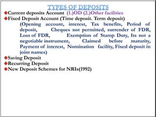 Presentation on Deposits | PPTX