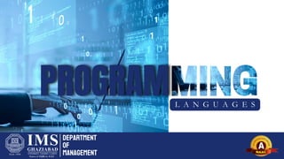 Cracking the Code: A Beginner's Guide to Programming Languages | PPT