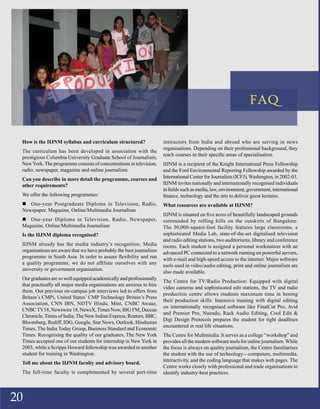 Iijnm brochure | PDF