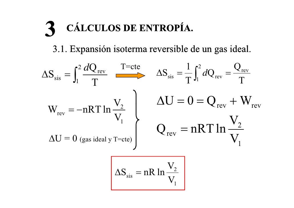 II LEY DE LA TERMODINAMICA