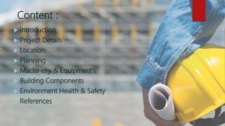 Construction of Institutional Building | PPTX