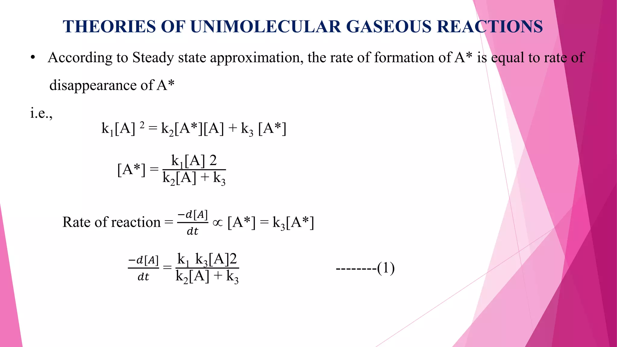 POTENTIAL ENERGY SURFACE. KINETIC ISOTOPE EFFECT AND THEORIES OF UNI ...