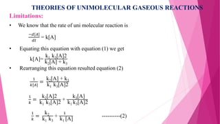 POTENTIAL ENERGY SURFACE. KINETIC ISOTOPE EFFECT AND THEORIES OF UNI ...