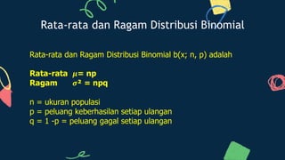 DISTRIBUSI PELUANG ppt presentasi pptx.pptx