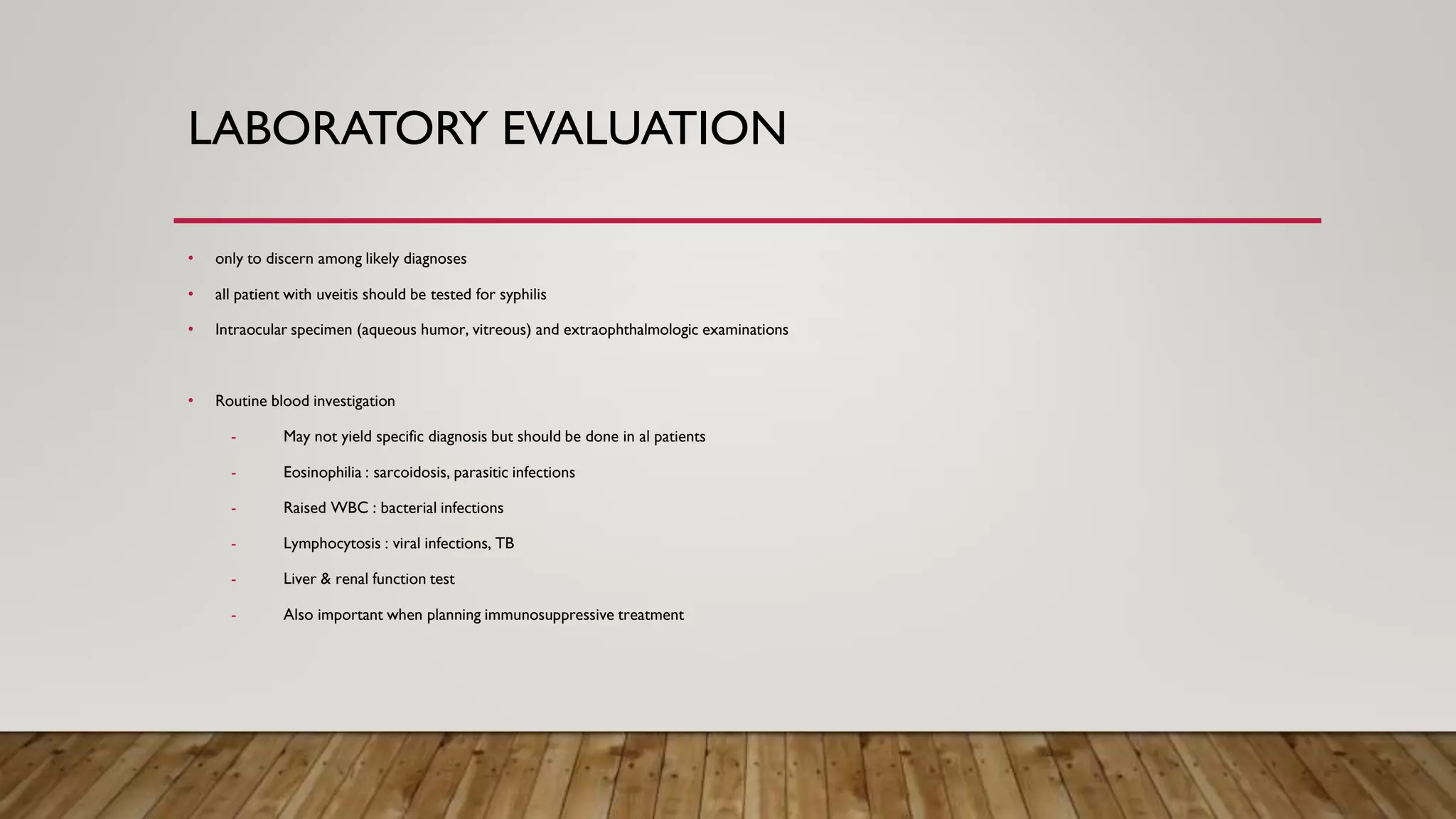 IIM- How to diagnose Uveitis.pptx
