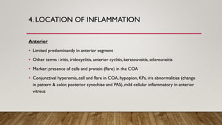 IIM- How to diagnose Uveitis.pptx