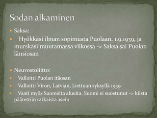 Ii maailmansota | PPT