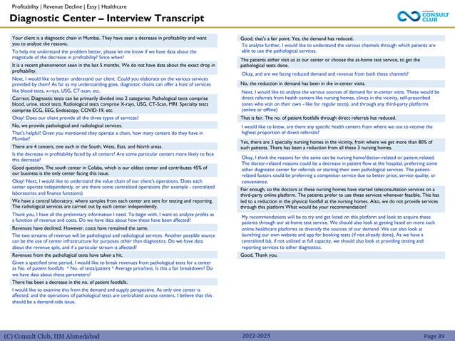 IIM A casebook.pdf for different case studies | PDF