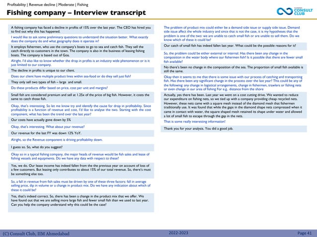IIM A casebook.pdf for different case studies | PPT