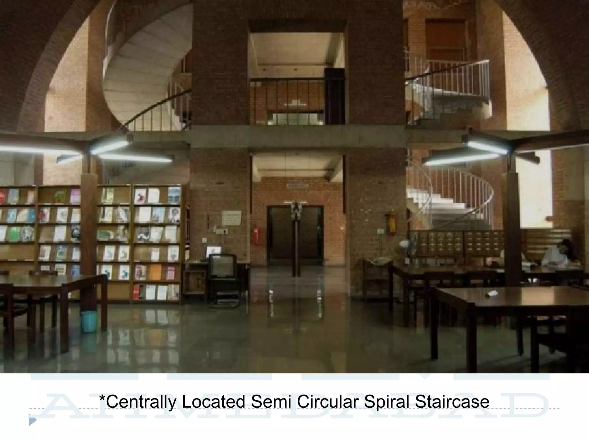 Architecture case study - IIM Ahemdabad | PPTX