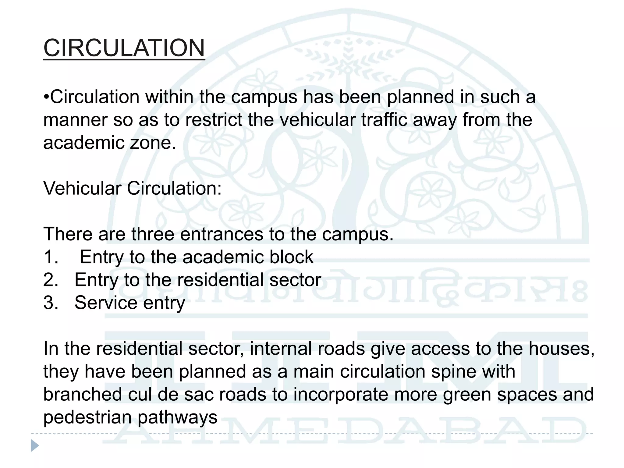 Architecture case study - IIM Ahemdabad | PPTX