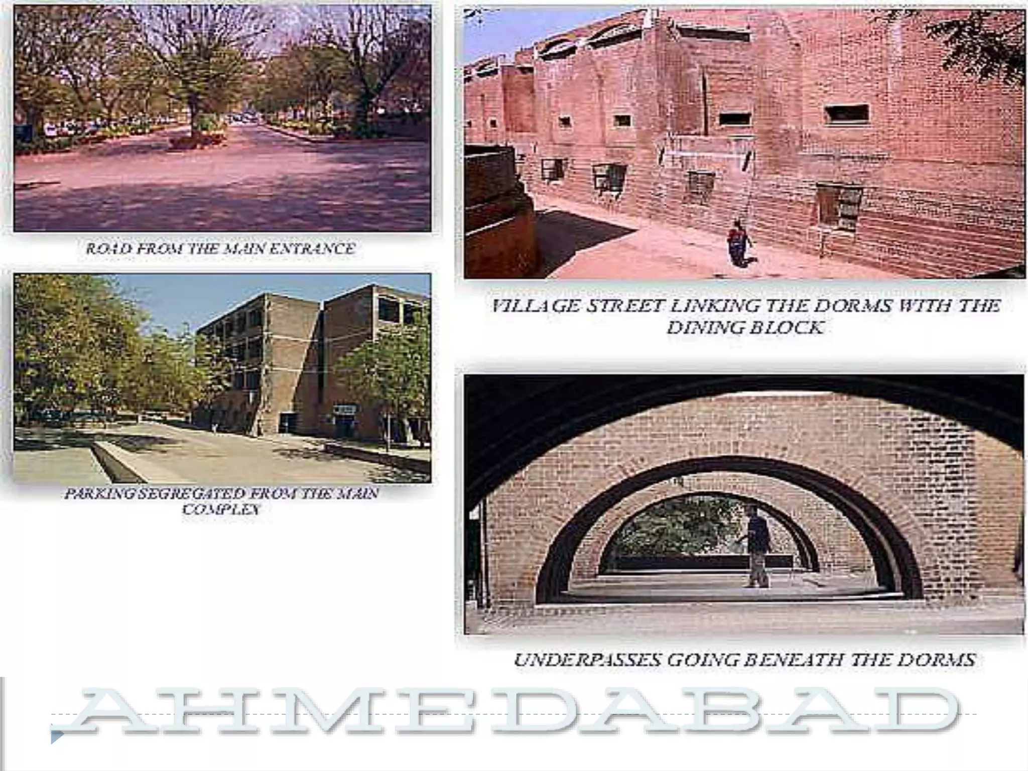 Architecture case study - IIM Ahemdabad | PPTX