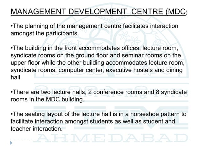 Architecture case study - IIM Ahemdabad | PPTX