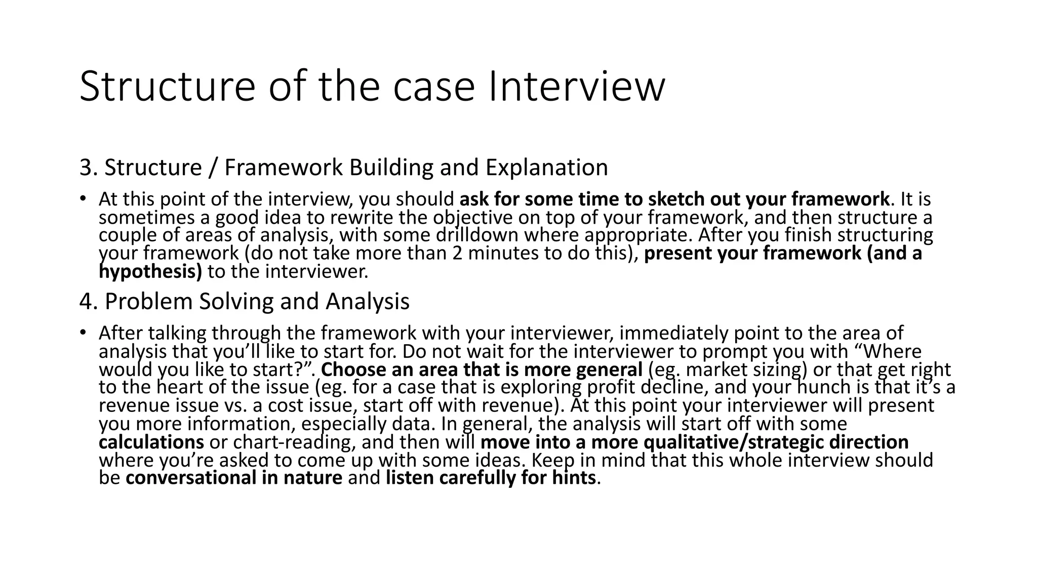 Management consulting case interview | PDF