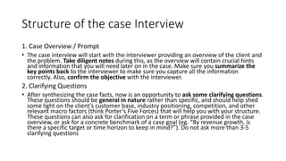 Management consulting case interview | PDF